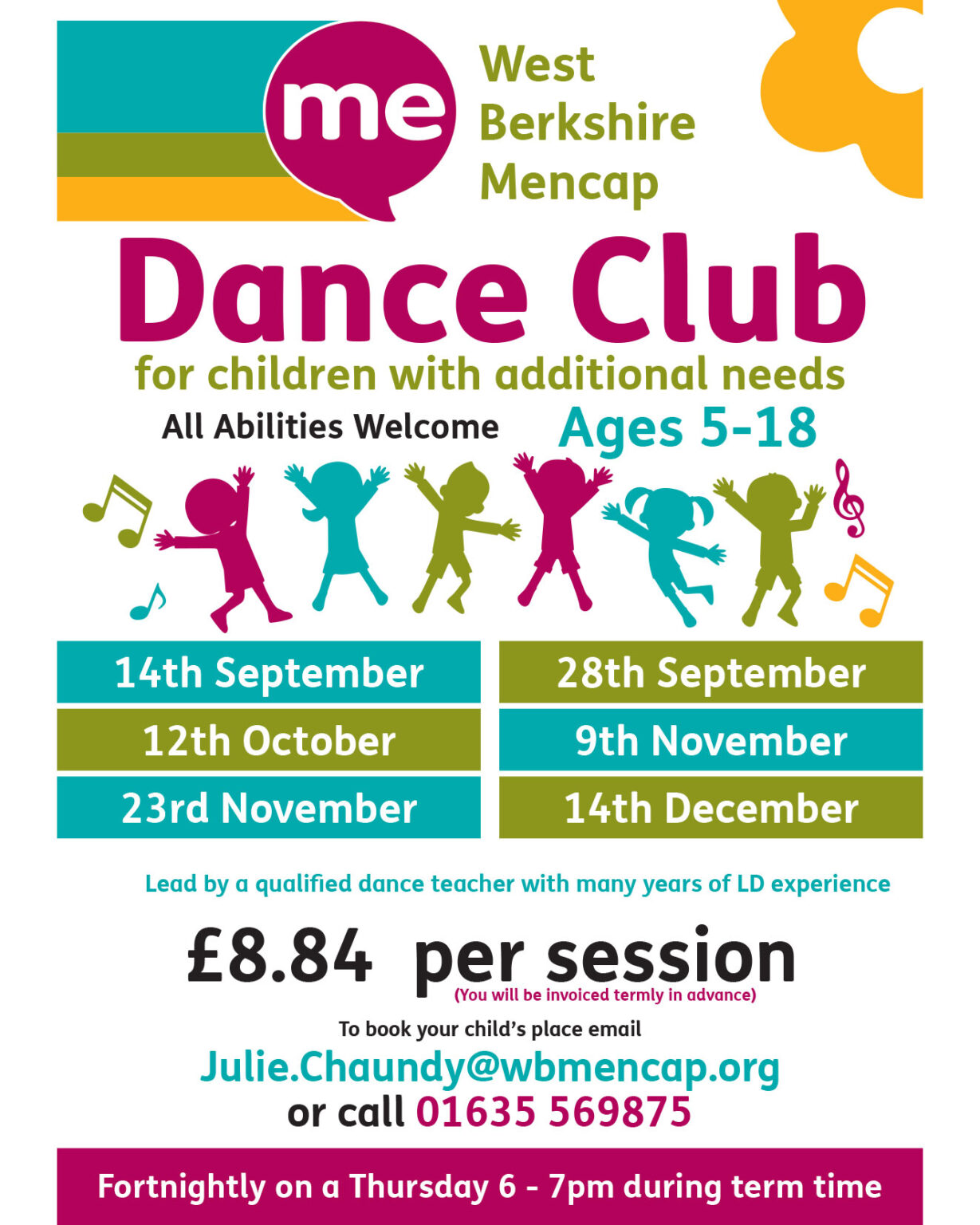West Berkshire Mencap Dance Club - West Berkshire Mencap