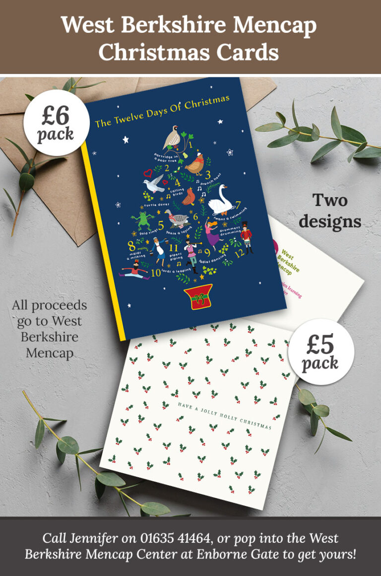 Buy Christmas Cards and support West Berkshire Mencap - West Berkshire ...